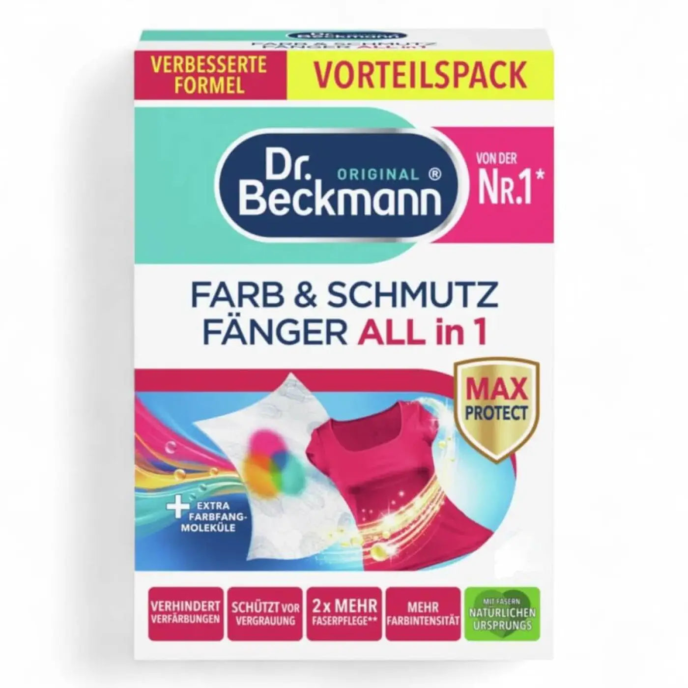 DR.BECKMANN Farb & Schmutz Fänger All in 1 – Schutz vor Verfärbung